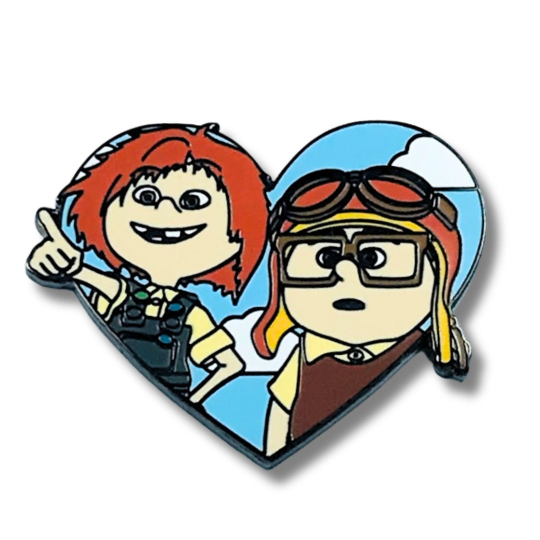 Pin – Carl Fredricksen and Ellie Fredricksen From up – Disney Fantasy ...