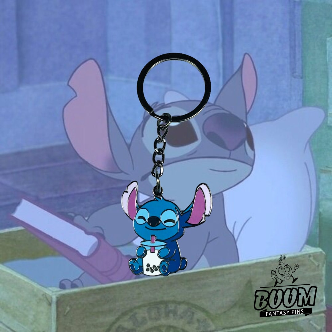 Stitch Keychain, Stitch, Lilo&stitch: Adorable Disney Fantasy Keychains ...