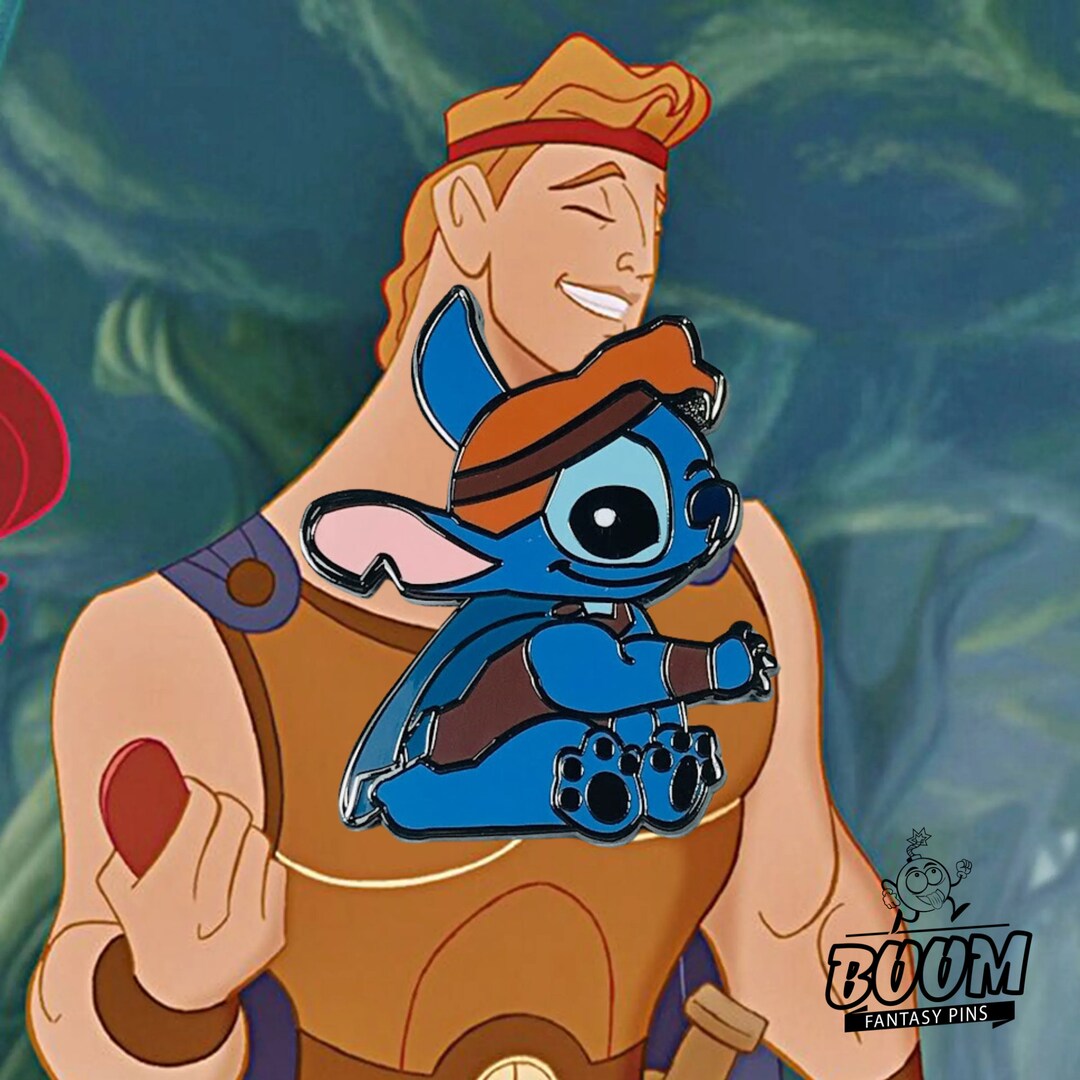 Stitch Pin, Stitch as Hercules, Lilo&stitch: Adorable Disney Fantasy ...