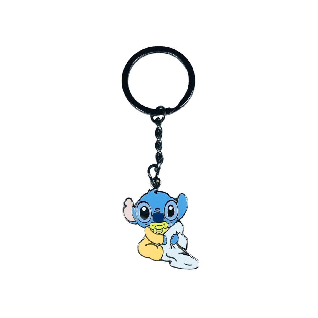 Stitch Keychain, Stitch, Lilo&stitch: Adorable Disney Fantasy Keychains ...