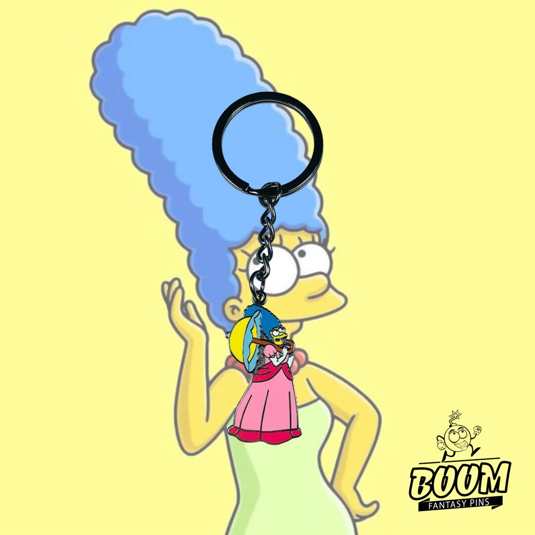 Marge Simpsons, the Simpsons: Unique Fantasy Keychains, Marge Simpson ...
