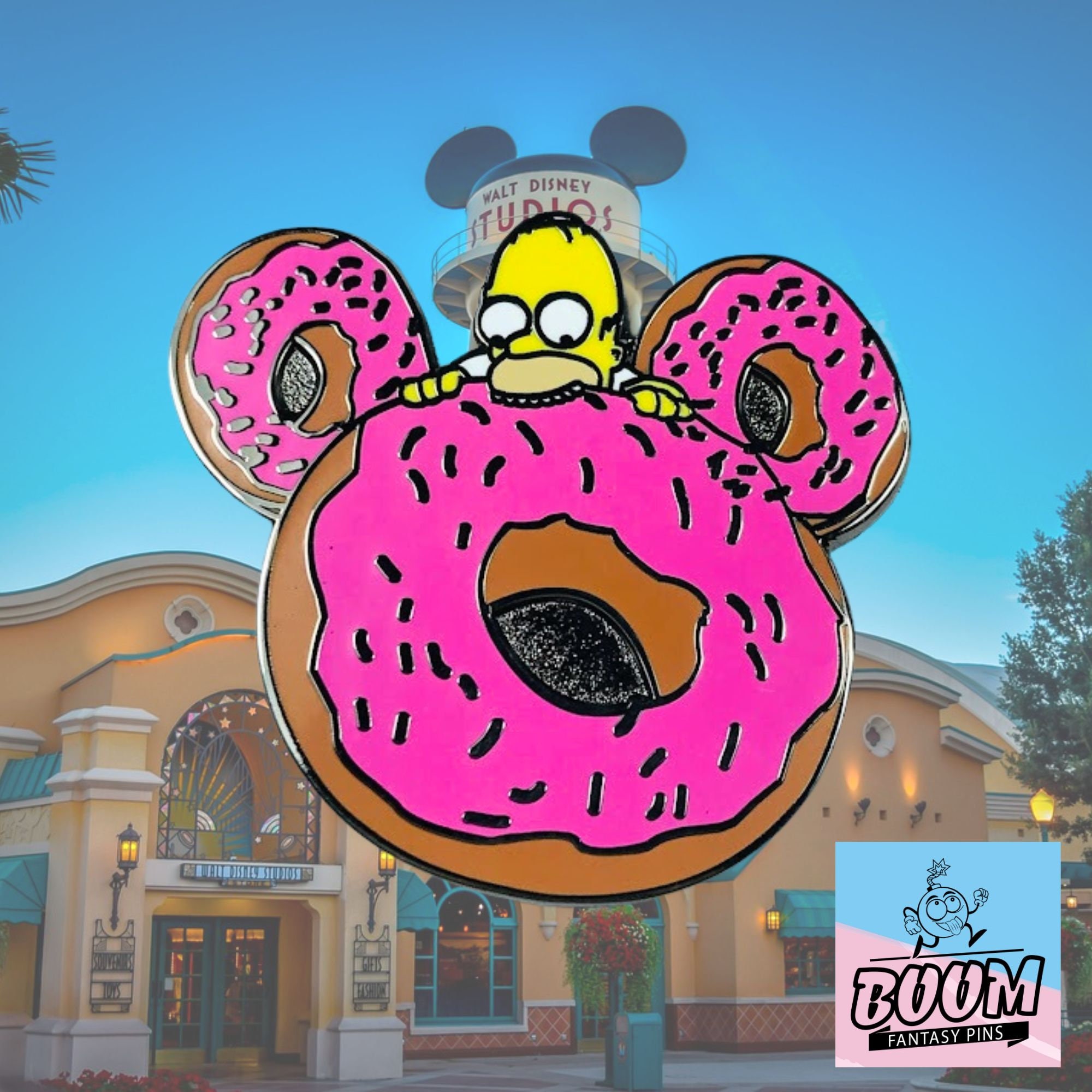 Pin – Homer Simpson From the Simpsons – Disney Fantasy - Etsy