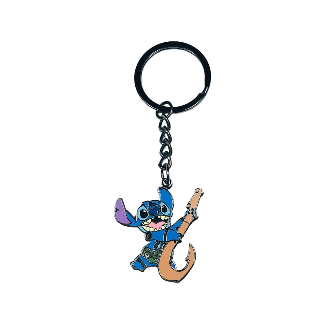 Keychain – Stitch as Maui From Lilo & Stitch – Disney Fantasy - Etsy