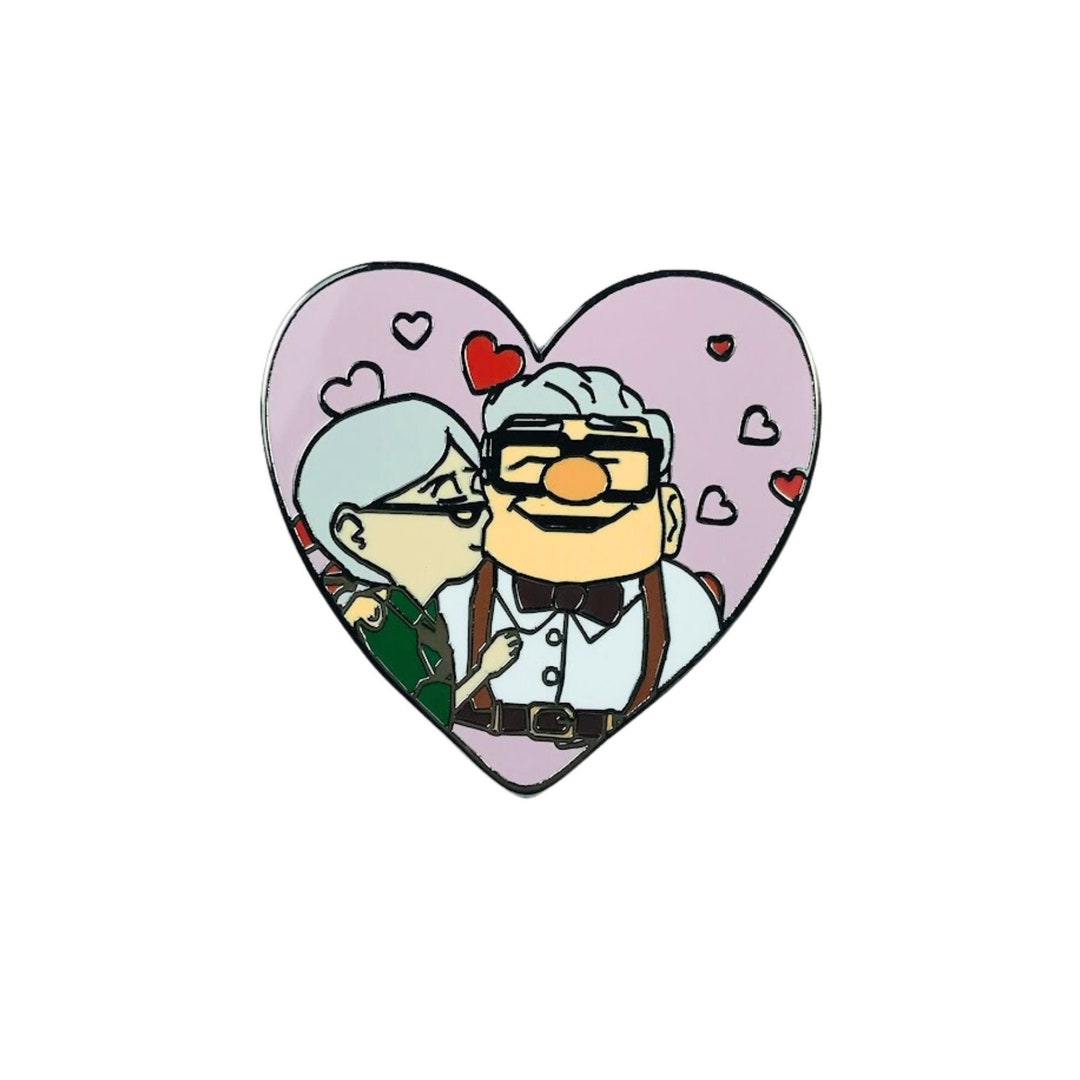 Carl and Ellie From Up, A Magic Disney Fantasy Pins, Symbolizing the ...