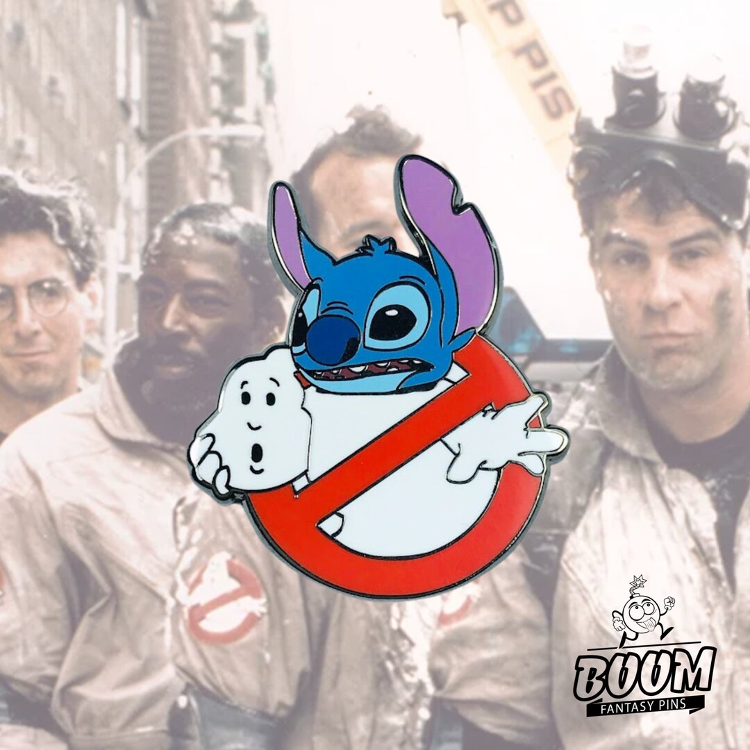 Stitch Pin, Stitch as the Ghostbusters, Lilo&stitch: Adorable Disney ...