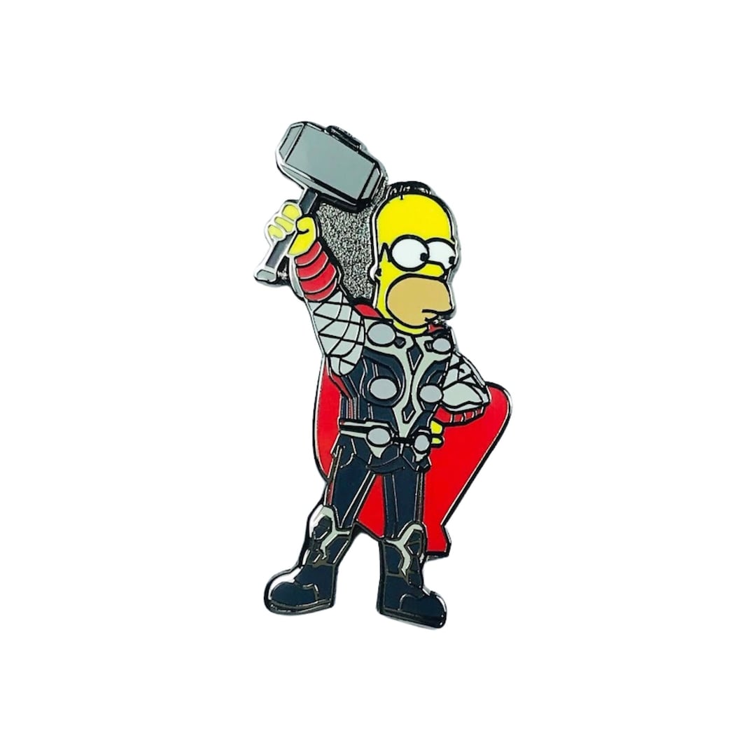 Homer Simpsons, the Simpsons: Unique Fantasy Pins, Simpson Pin, Homer ...