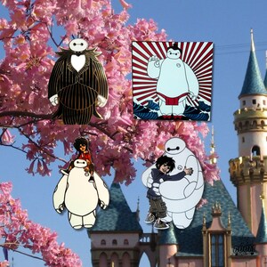 Baymax Collection Big Hero 6: Adorable Disney Fantasy Pins - Etsy