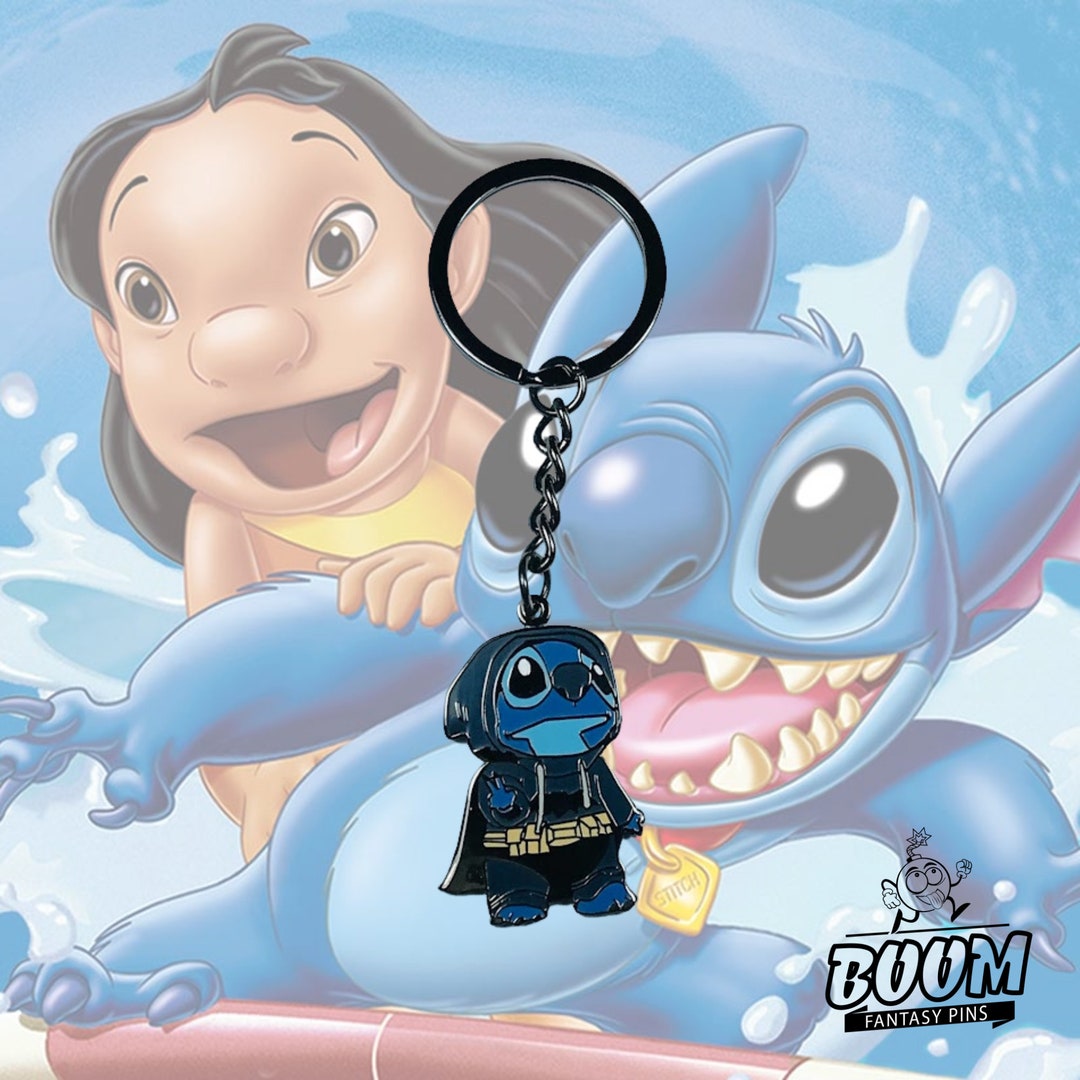 Stitch Keychain, Stitch as Bat, Lilo&stitch: Adorable Disney Fantasy ...