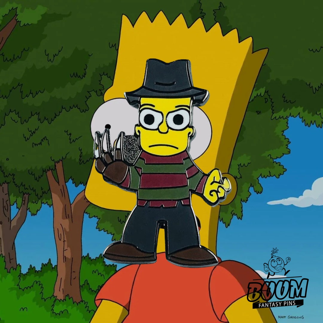 Bart Simpson, the Simpsons: Unique Fantasy Pins, Simpsons Pins, Perfect ...