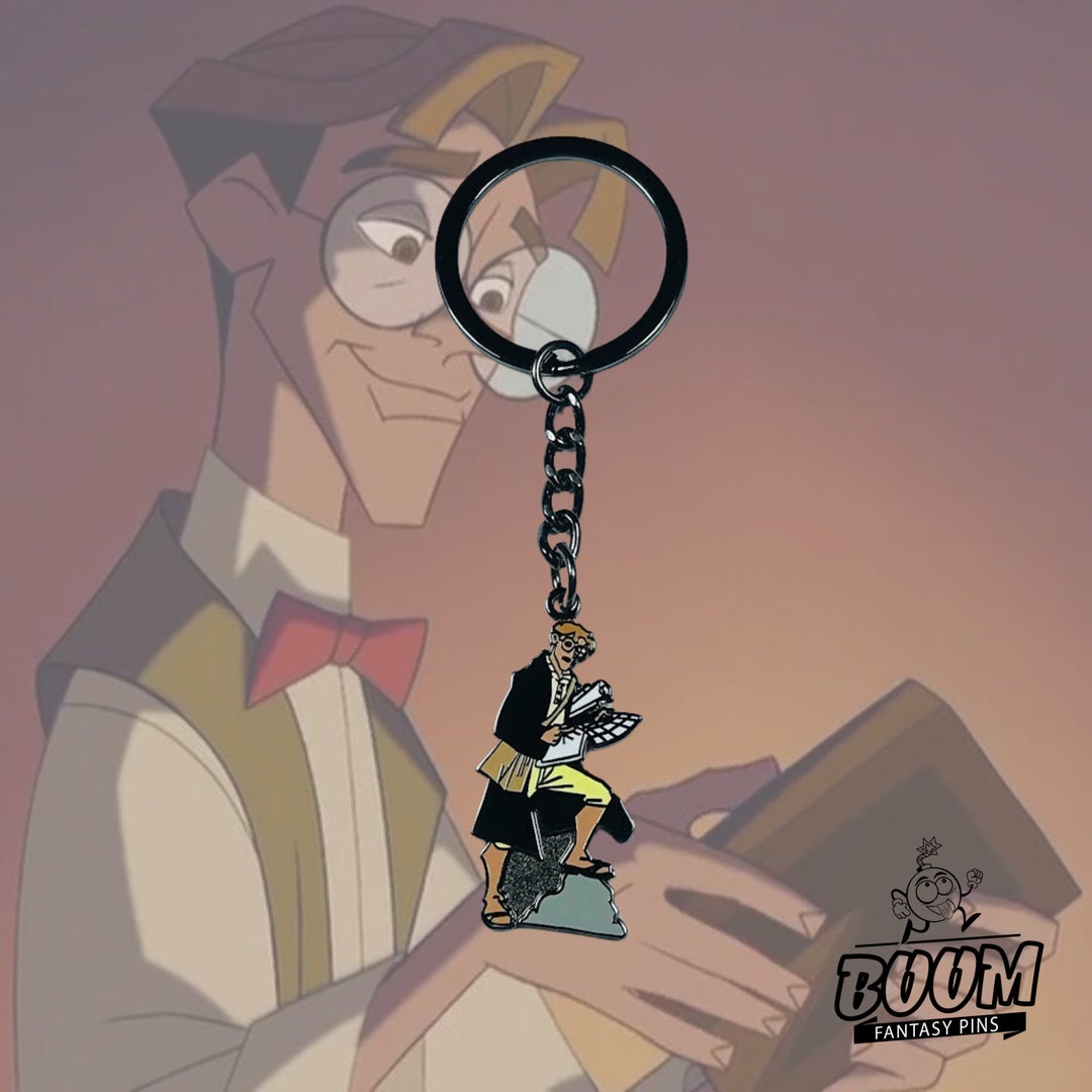 Milo Thatch Keychain, Atlantis: the Lost Empire, Disney Fantasy ...