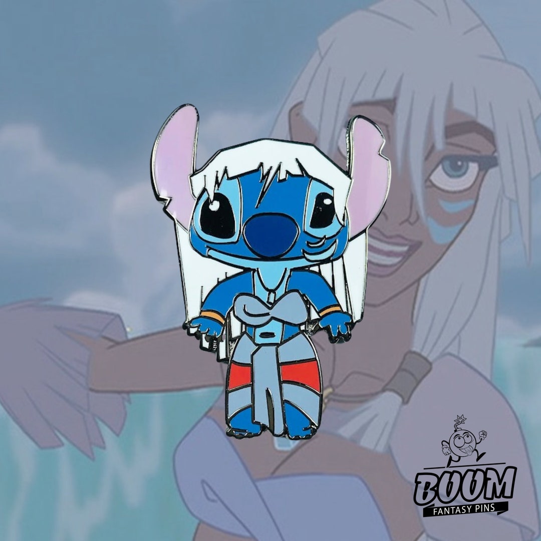 Stitch Pin, Stitch as Kida, Lilo&stitch: Adorable Disney Fantasy Pins ...