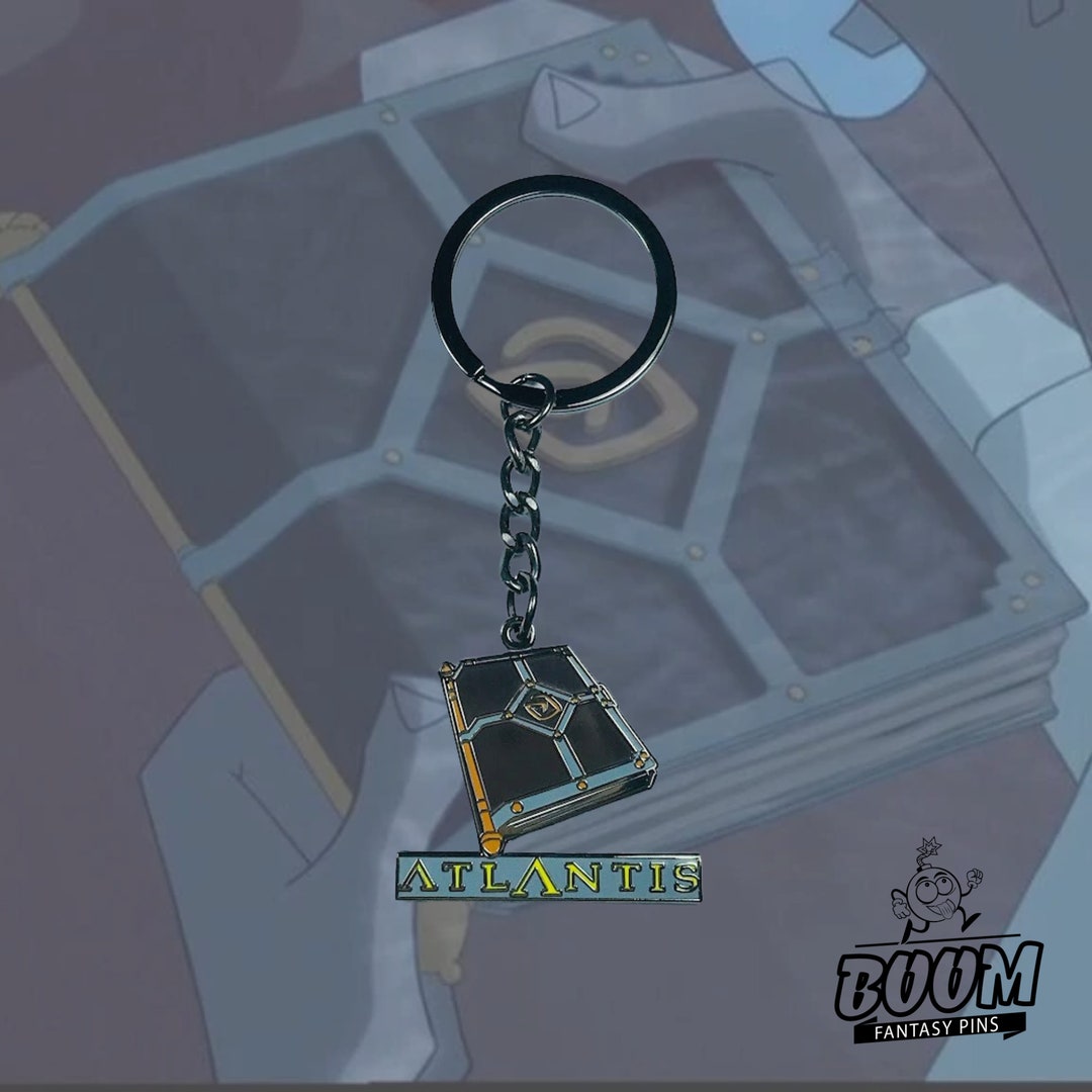 Milo's Book Keychain, Atlantis: the Lost Empire, Disney Fantasy ...