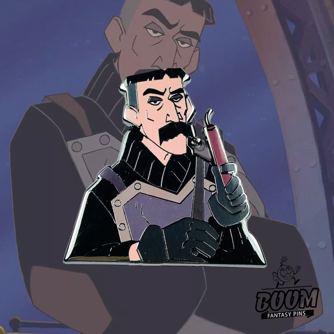 Vinny Pin, Atlantis: the Lost Empire, Disney Fantasy Pins, Vincenzo ...