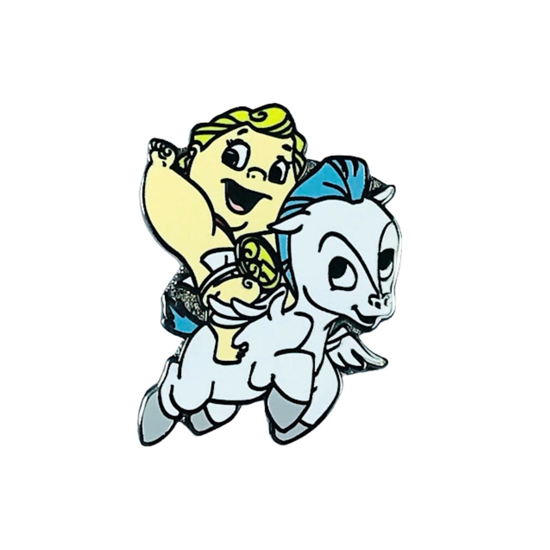 Hercules Pin, Hercules and Pegasus From Hercules, Disney Fantasy Pins ...
