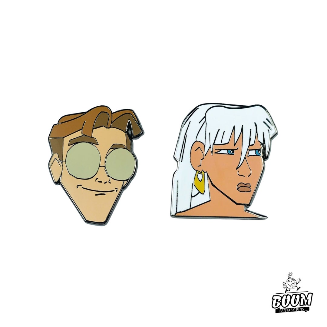 Pin – Milo Thatch and Princess Kida From Atlantis the Lost Empire ...