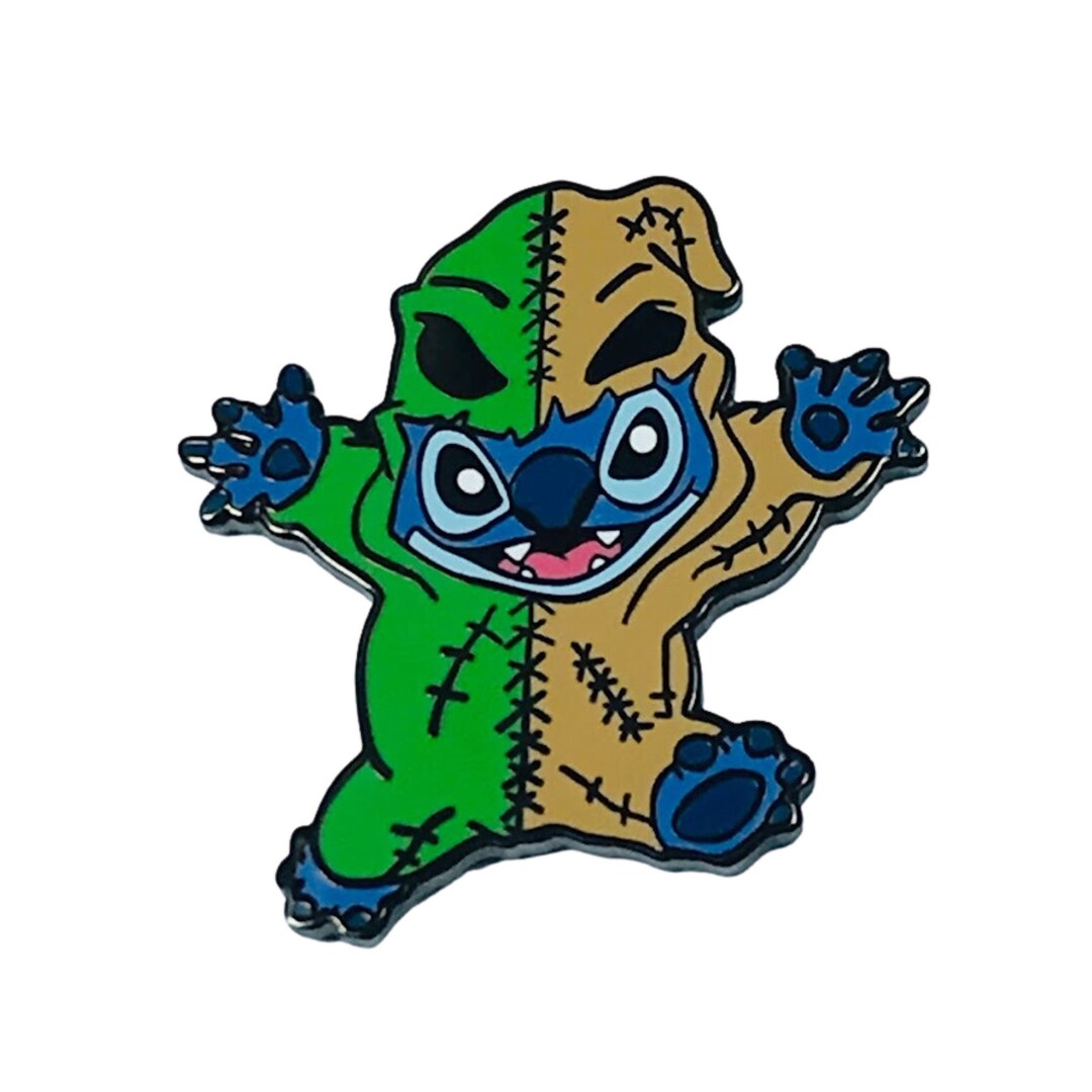 Stitch as Oogie Boogie Pin, Lilo and Stitch, Embrace the Spooky Fun ...