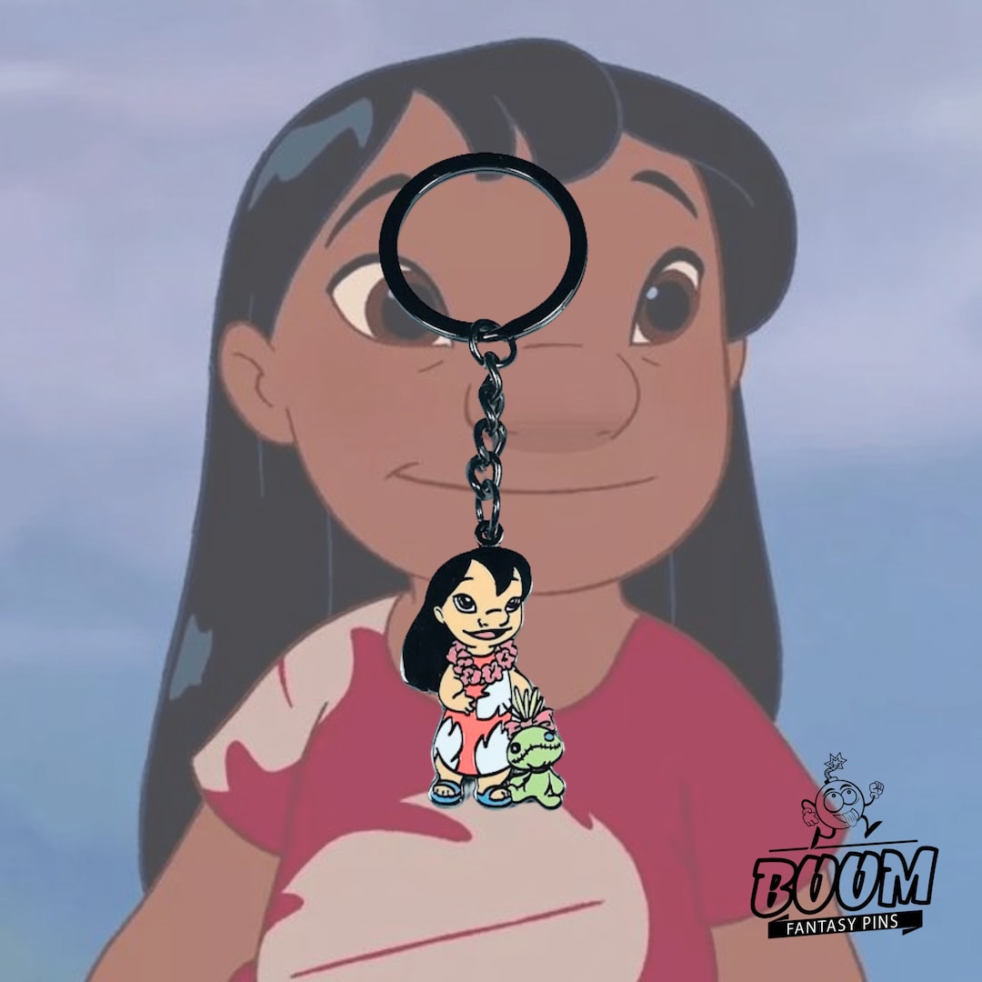 Lilo Keychains Lilo & Stitch Charming Disney Fantasy Keychain Perfect ...