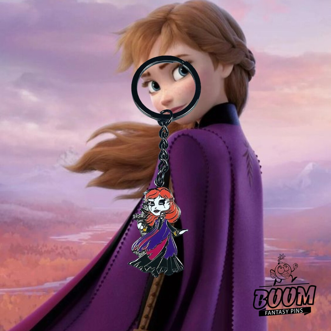 Anna as Zombie, Frozen: Adorable Disney Fantasy Keychain, Perfect Gift ...