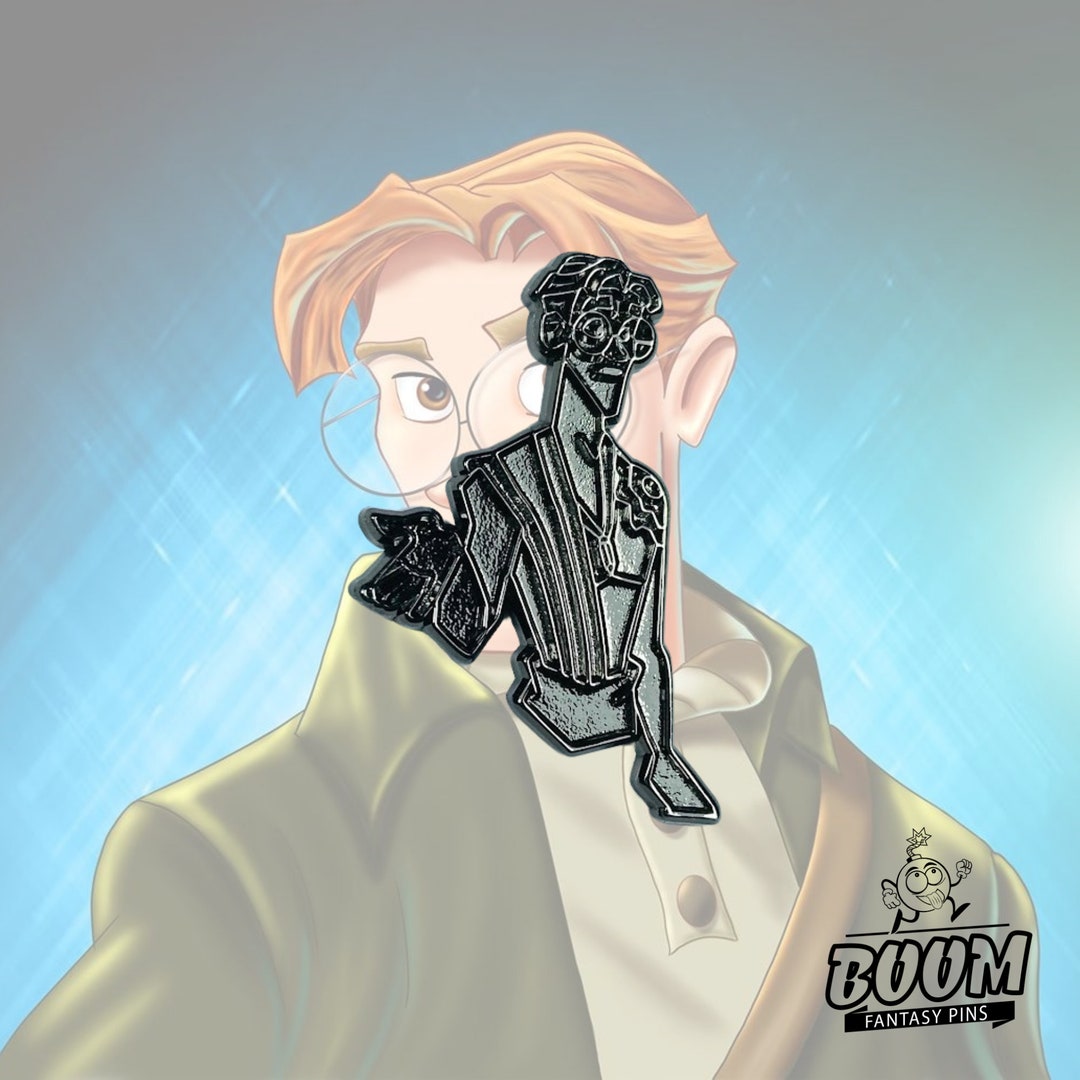 Milo Thatch Pin Test, Atlantis: the Lost Empire, Disney Fantasy Pins ...