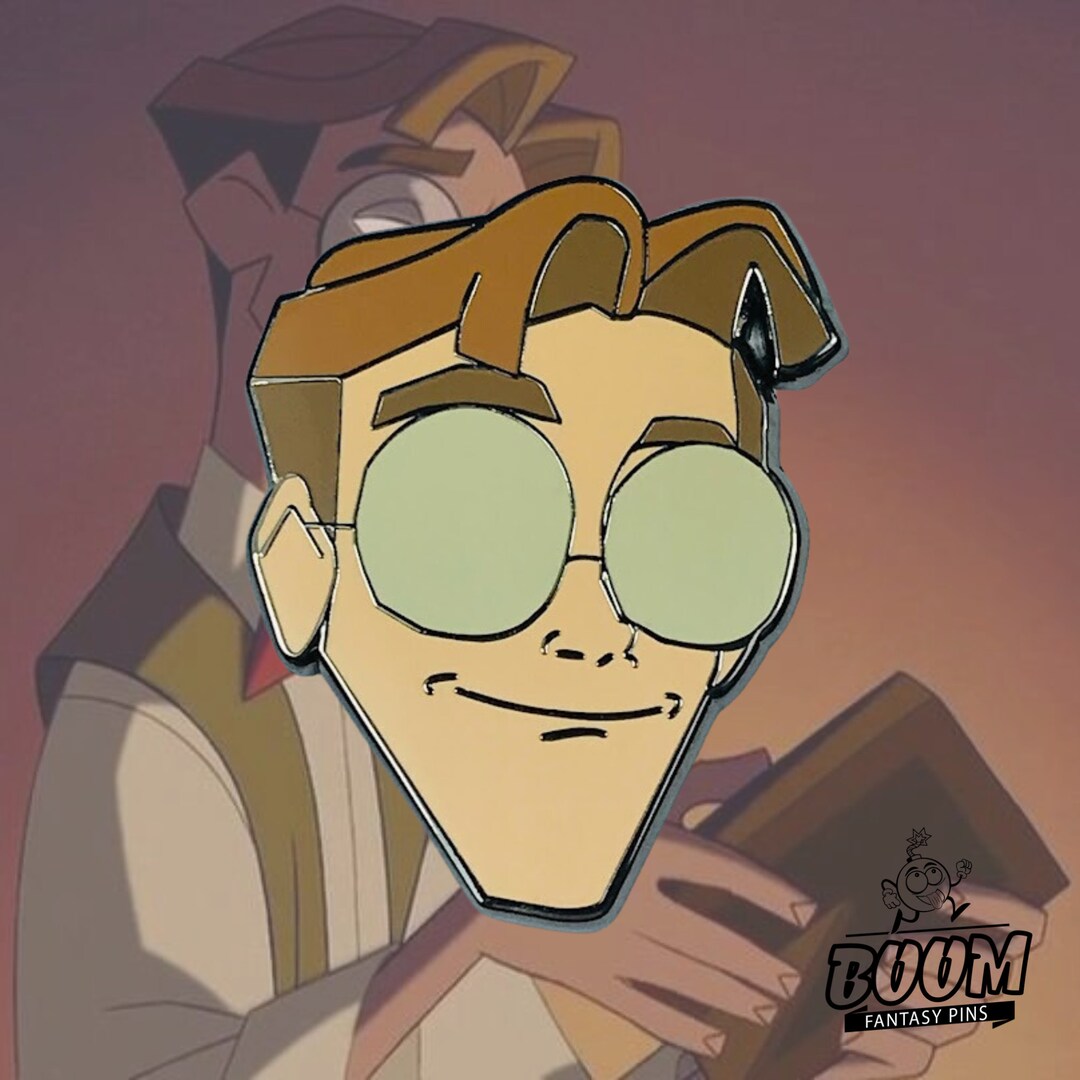 Milo Thatch Pin, Atlantis: the Lost Empire, Disney Fantasy Pins, Milo ...
