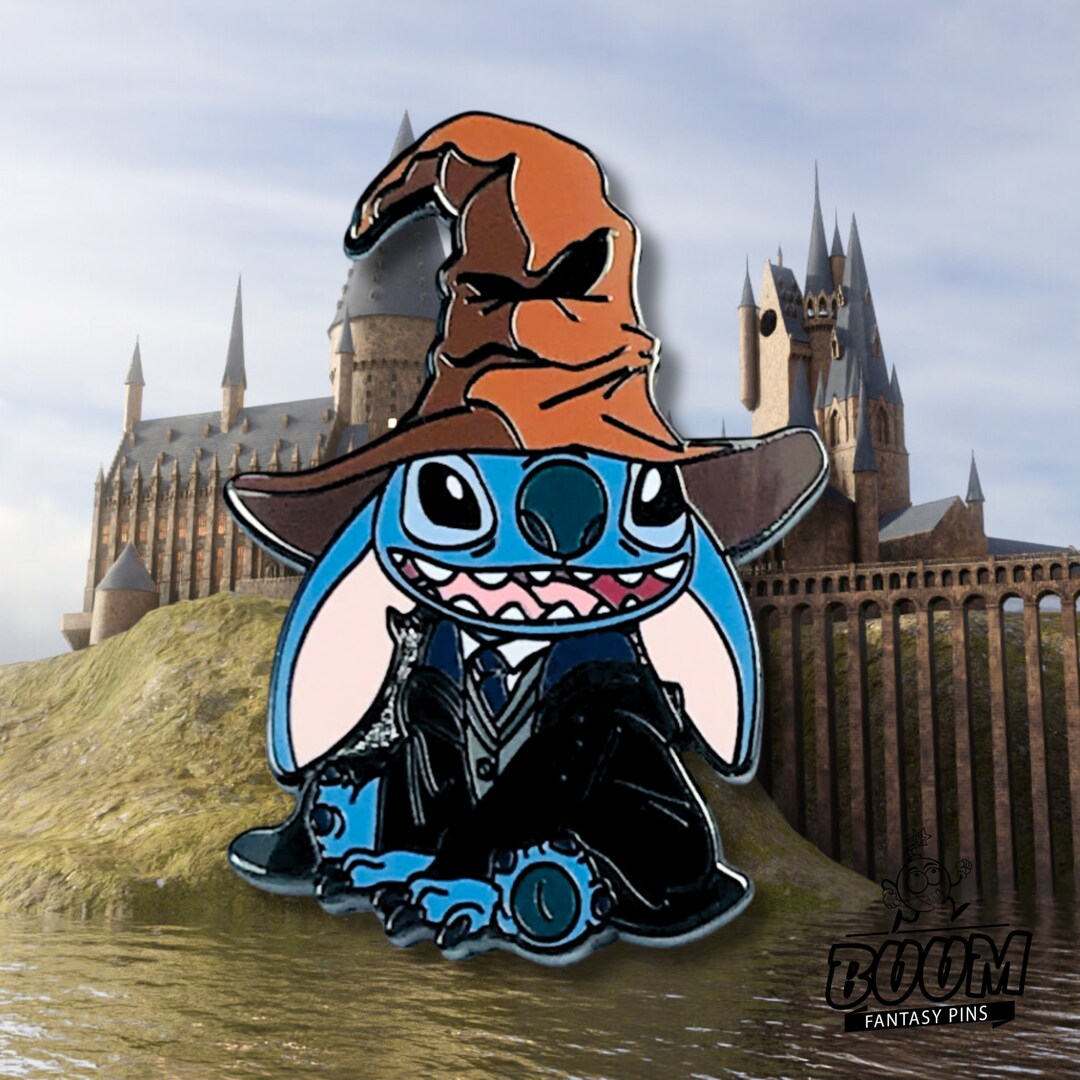 Stitch as Ravenclaw Lilo & Stitch: Disney Fantasy Pins Show - Etsy