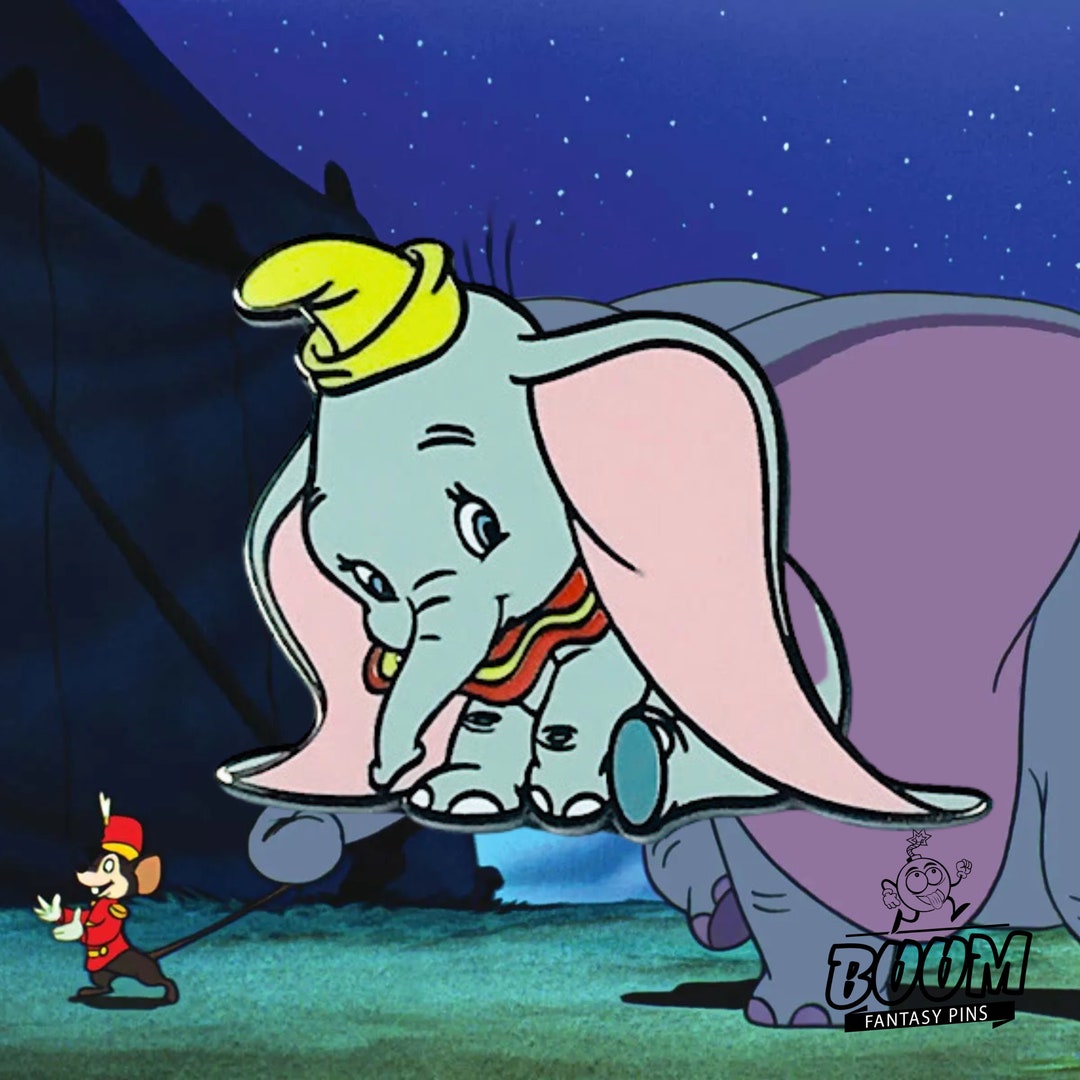 Dumbo Pin, Dumbo Pink, Dumbo, Cute and Adorable Disney Fantasy Pins ...