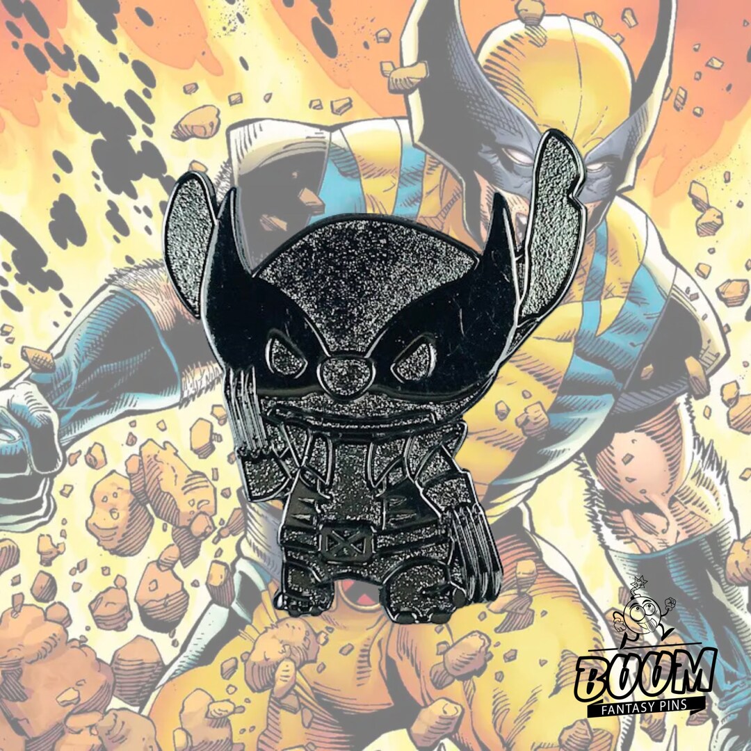 Stitch Pin Test, Stitch as Wolverine, Lilo&stitch: Adorable Disney ...