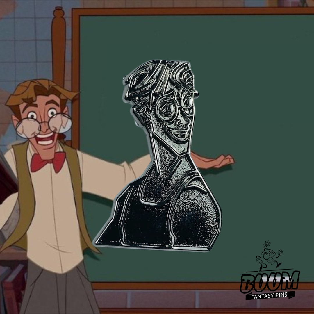 Milo Thatch Pin Test, Atlantis: the Lost Empire, Disney Fantasy Pins ...