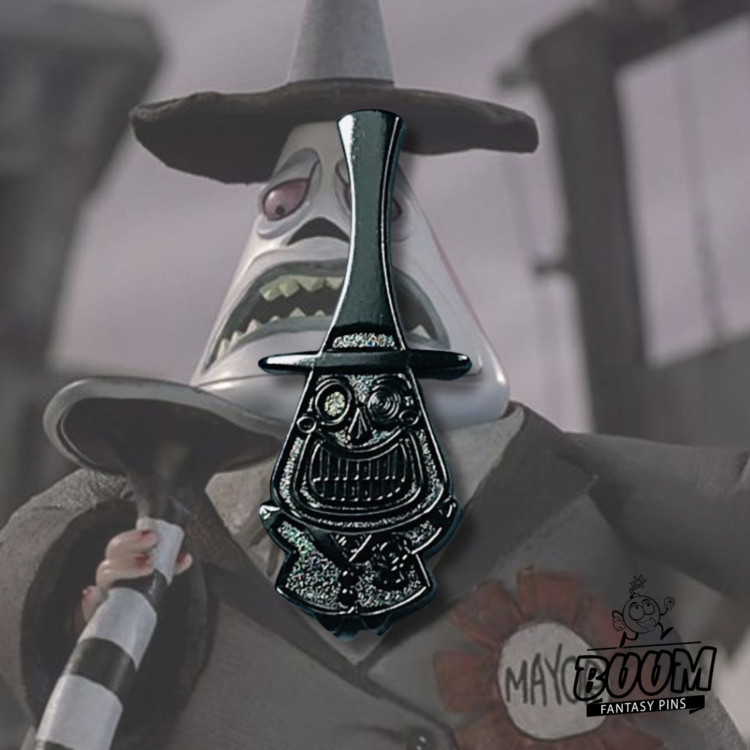 The Mayor Pin, Enamel Pin Test, Disney Fantasy Pins, Nightmare Before ...