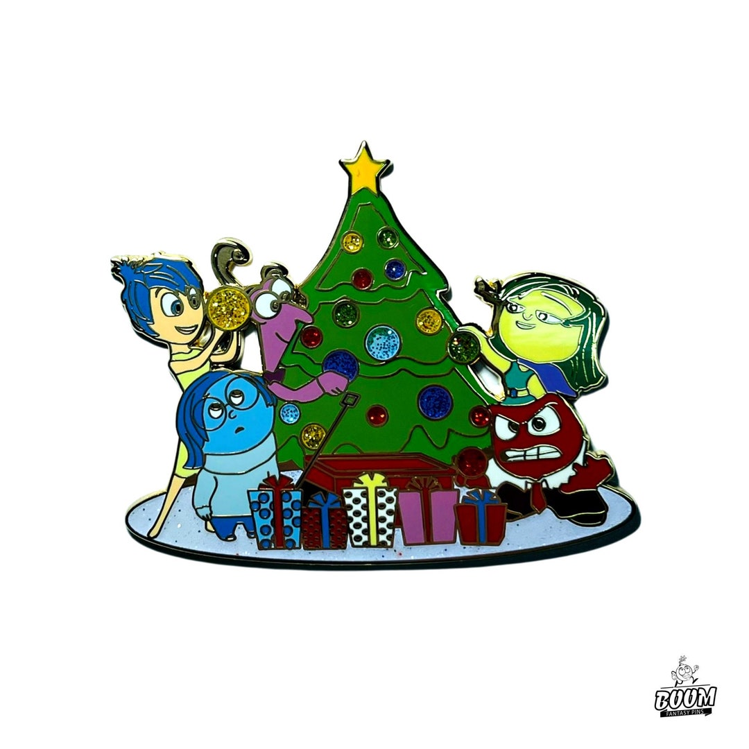 Pin – Joy Sadness Fear Disgust and Anger From Inside Out – Disney ...