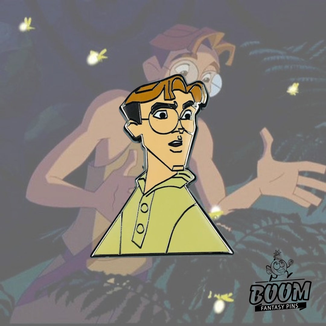 Milo James Enamel Pin, Atlantis: the Lost Empire, Disney Fantasy Pins ...