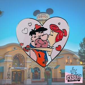 Pedro and Vilma From Pedro Picapiedra, A Magic Disney Fantasy Pins ...