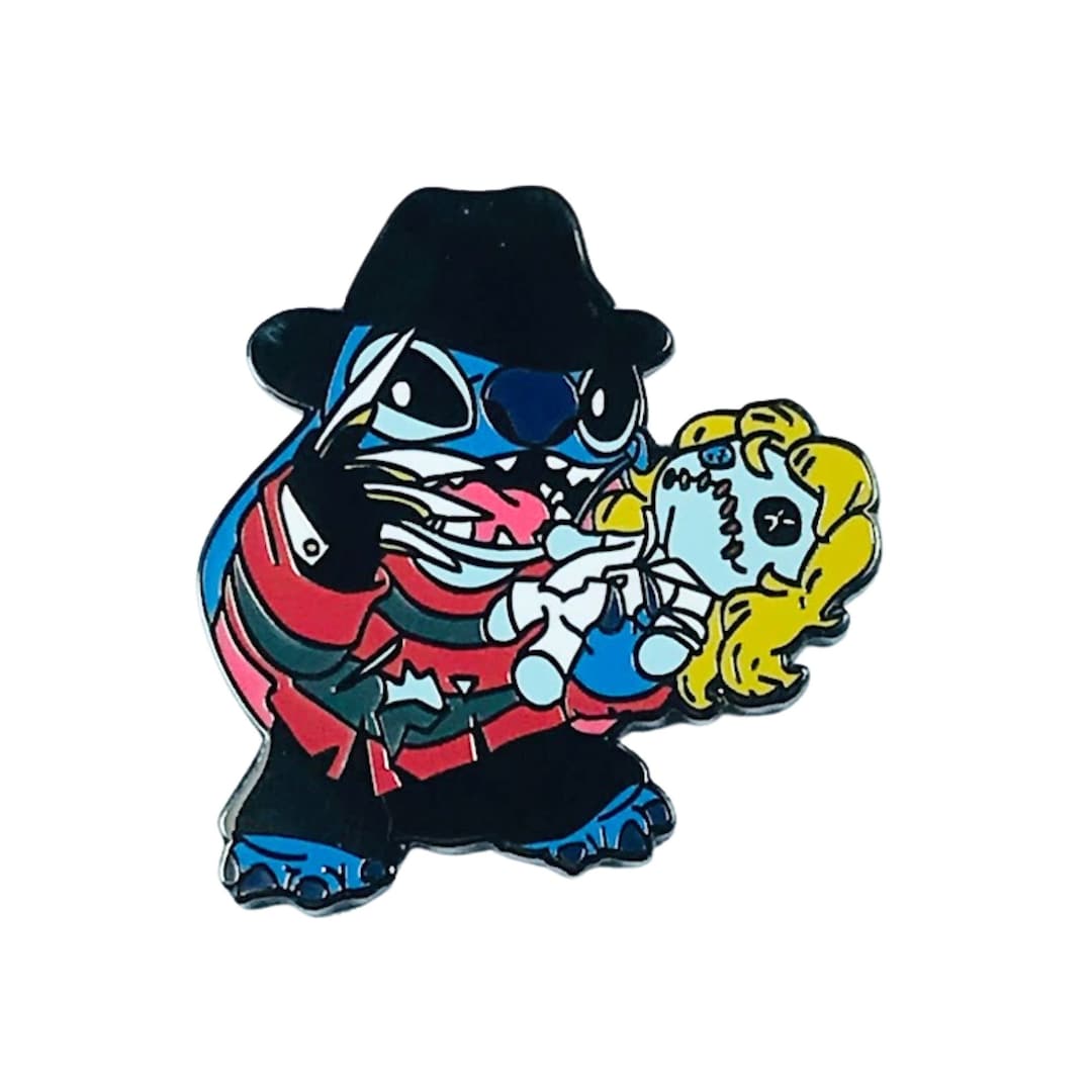 Stitch as Freddy Krueger, Lilo & Stitch, Disney Fantasy Pins, Freddy ...