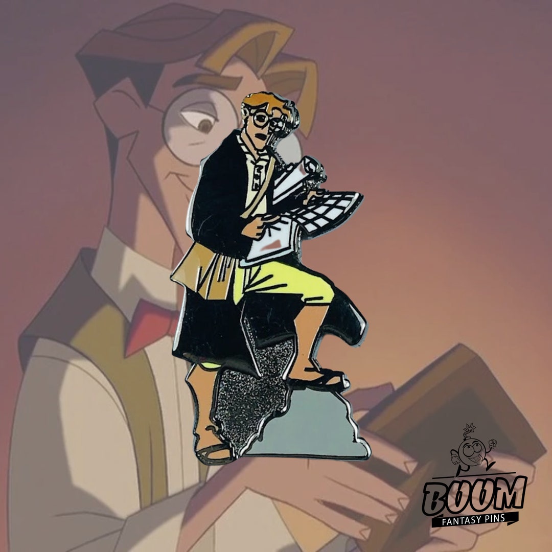 Milo Thatch Pin, Atlantis: the Lost Empire, Disney Fantasy Pins, Milo ...
