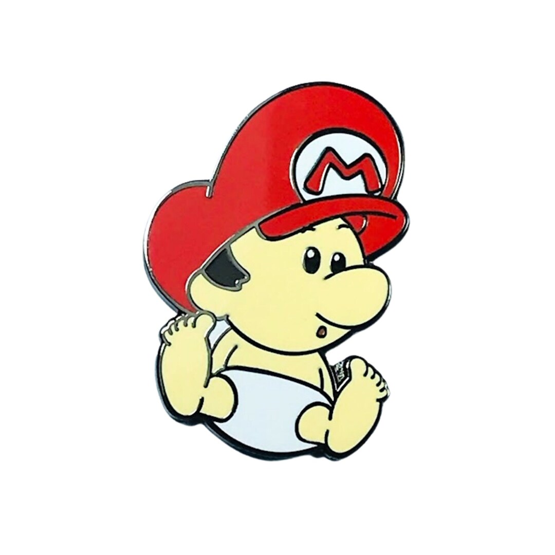Mario Bross Fantasy Pins, the Iconic Character From Nintendo's, A ...