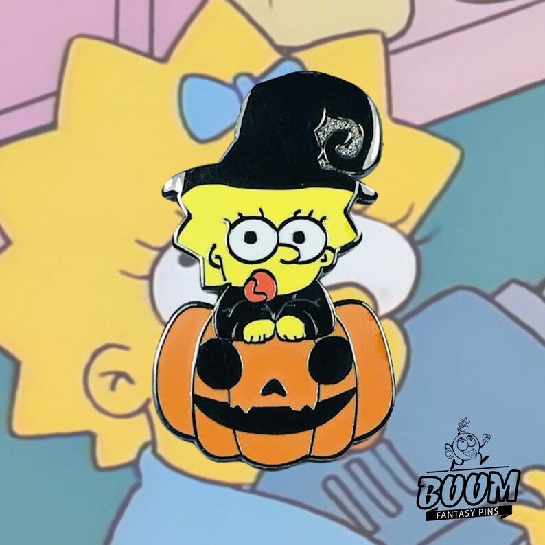 Pin – Maggie Simpson From the Simpsons – Disney Fantasy - Etsy