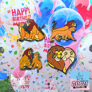 Adorable Collection Simba & Nala Smiles Pin, the Lion King, Disney ...