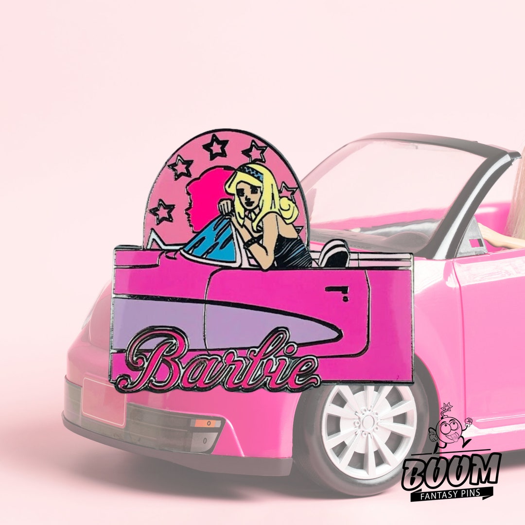 Barbie Car Pin, Barbie, Adorable Fantasy Pins, Cute Pin, Perfect Gift ...