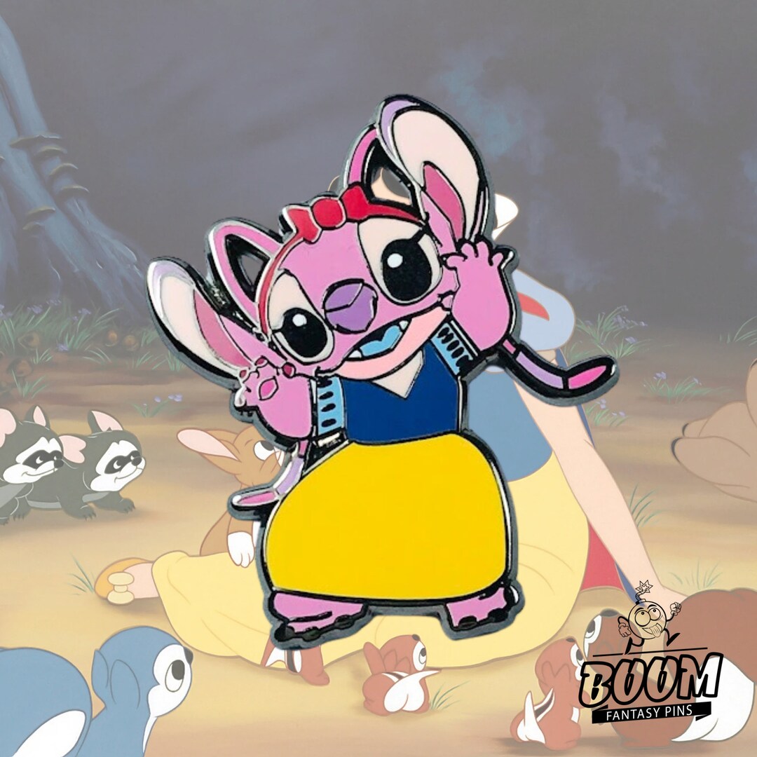 Angel Pin, Angel as Snow White, Lilo&stitch: Adorable Disney Fantasy ...