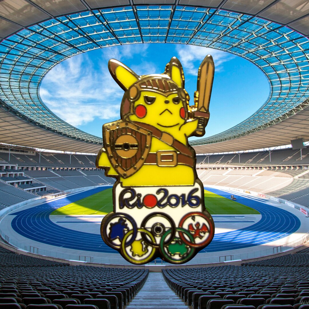 Pikachu Soldier Olympics Games Rio 2016 Pin Pin - Etsy