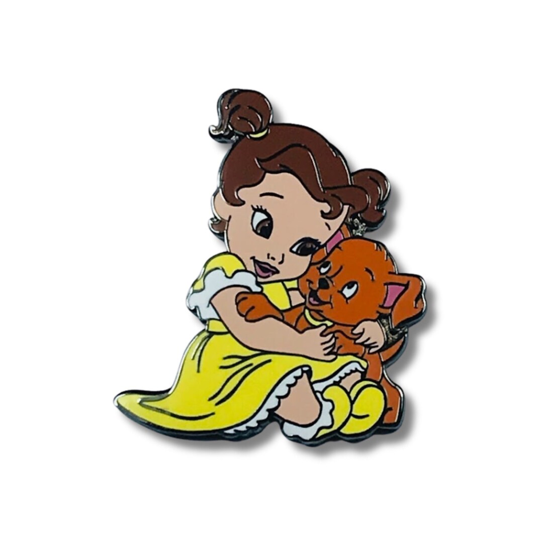 Pin – Belle as Kid From Beauty and the Beast – Disney Fantasy - Etsy