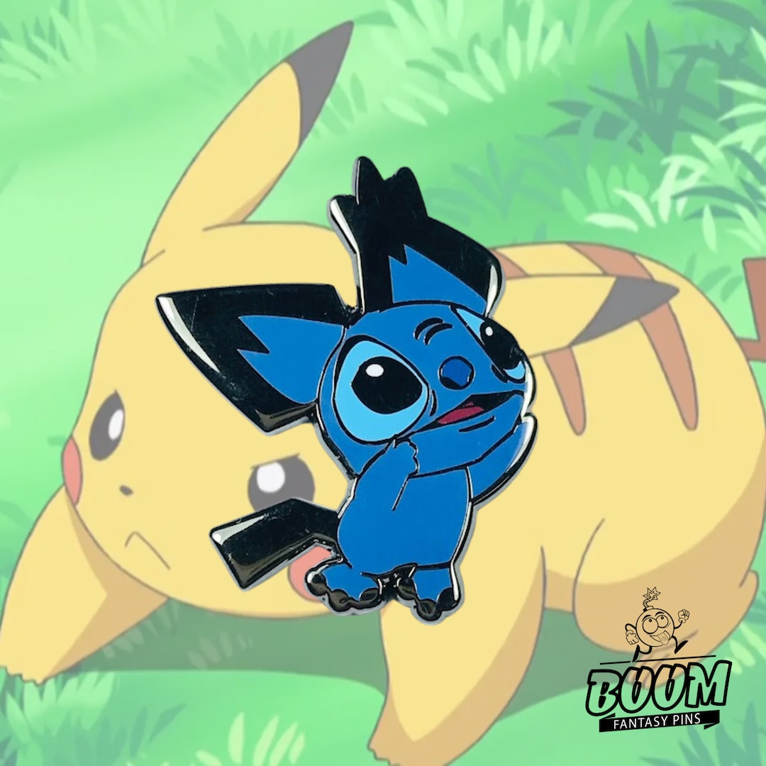 Stitch Pin, Stitch as Pikachu, Lilo&stitch: Adorable Disney Fantasy ...