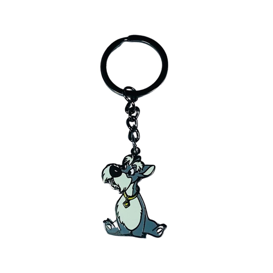 Cheerful Jock Keychain, Lady and the Tramp, Enchanting Disney Fantasy ...