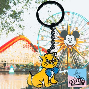Toulouse, the Aristocats: Cute Disney Fantasy Keychain, Perfect Gift ...