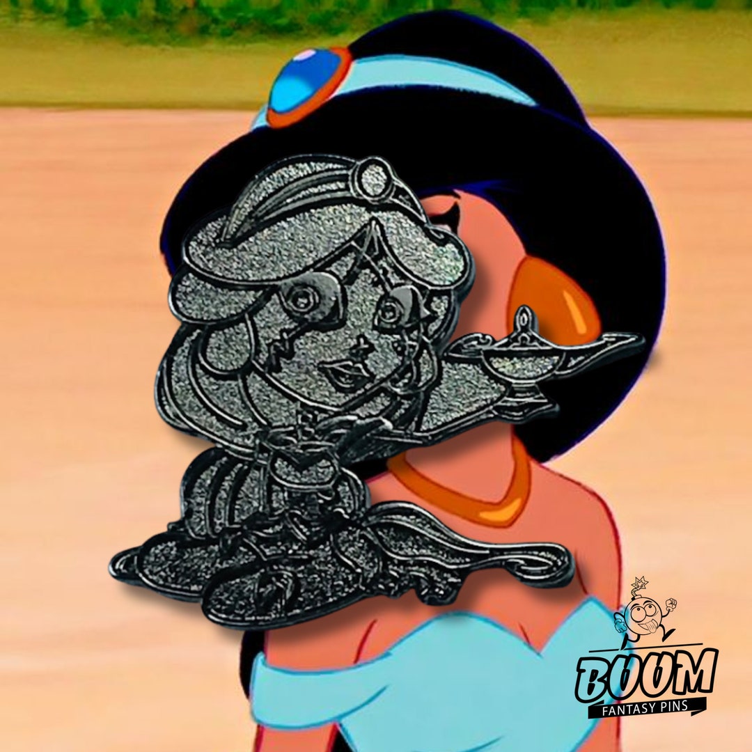 Jasmine From Aladdin Adorable Disney Fantasy Pin Zombie - Etsy