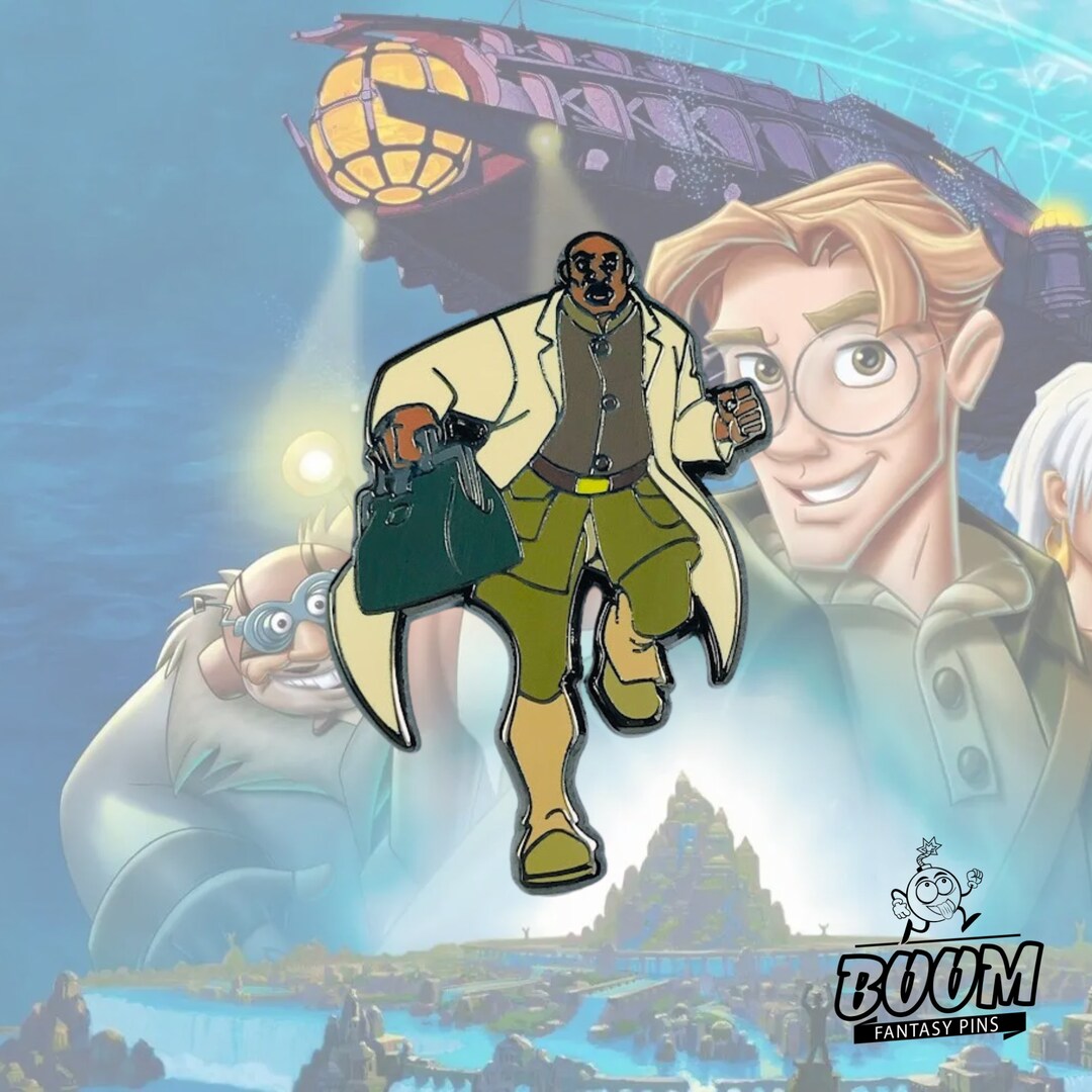 Dr. Joshua Sweet, Atlantis: the Lost Empire, Disney Fantasy Pins ...