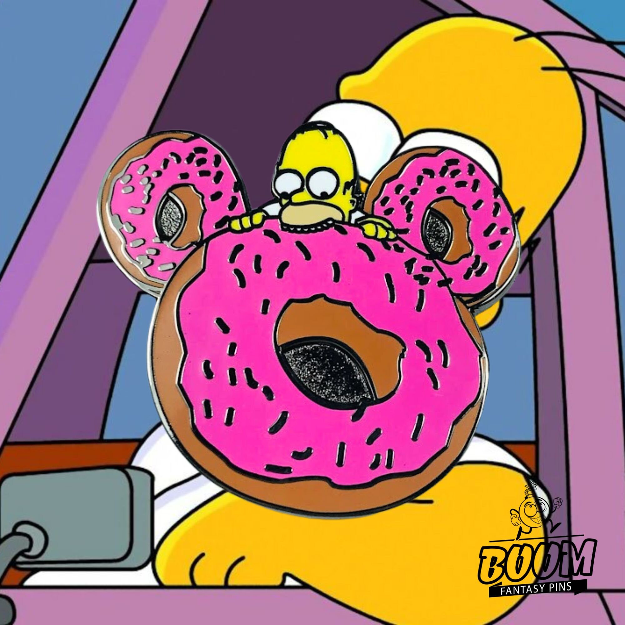 Pin – Homer Simpson From the Simpsons – Disney Fantasy - Etsy