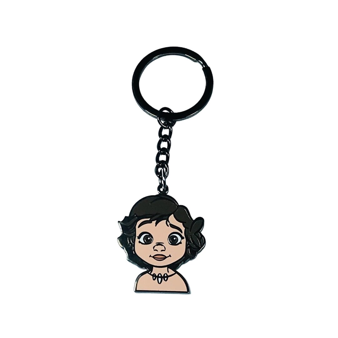 Baby Moana Keychain, Adorable Disney Fantasy Keychain, Commemorate ...
