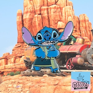 Stitch Milo Thatch Pin, Lilo and Stitch, Disney Fantasy Pins, Milo, His ...