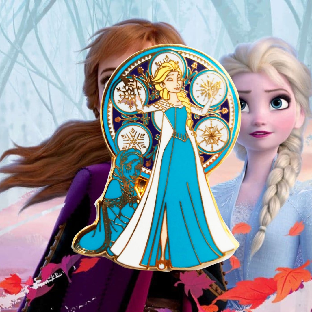 Elsa Pin, Frozen, Disney Fantasy Pin, Princess Control Ice and Snow ...